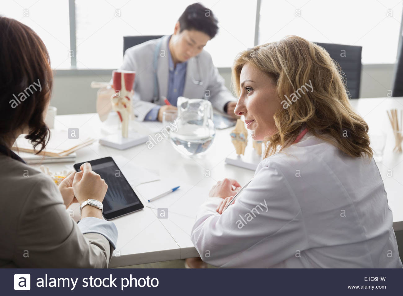 Sitting communication meeting authority hi-res stock photography and ...
