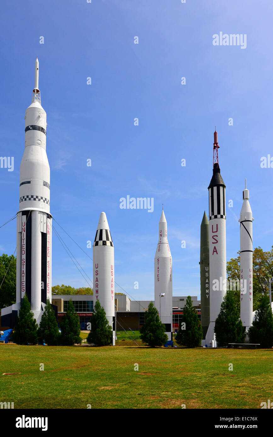 Rocket Model Missile Display US Space and Rocket Center Huntsville ...