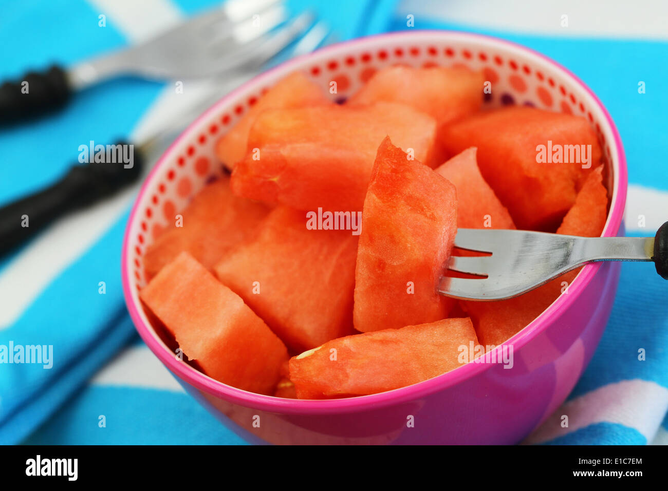 Watermelon bowl hi-res stock photography and images - Alamy
