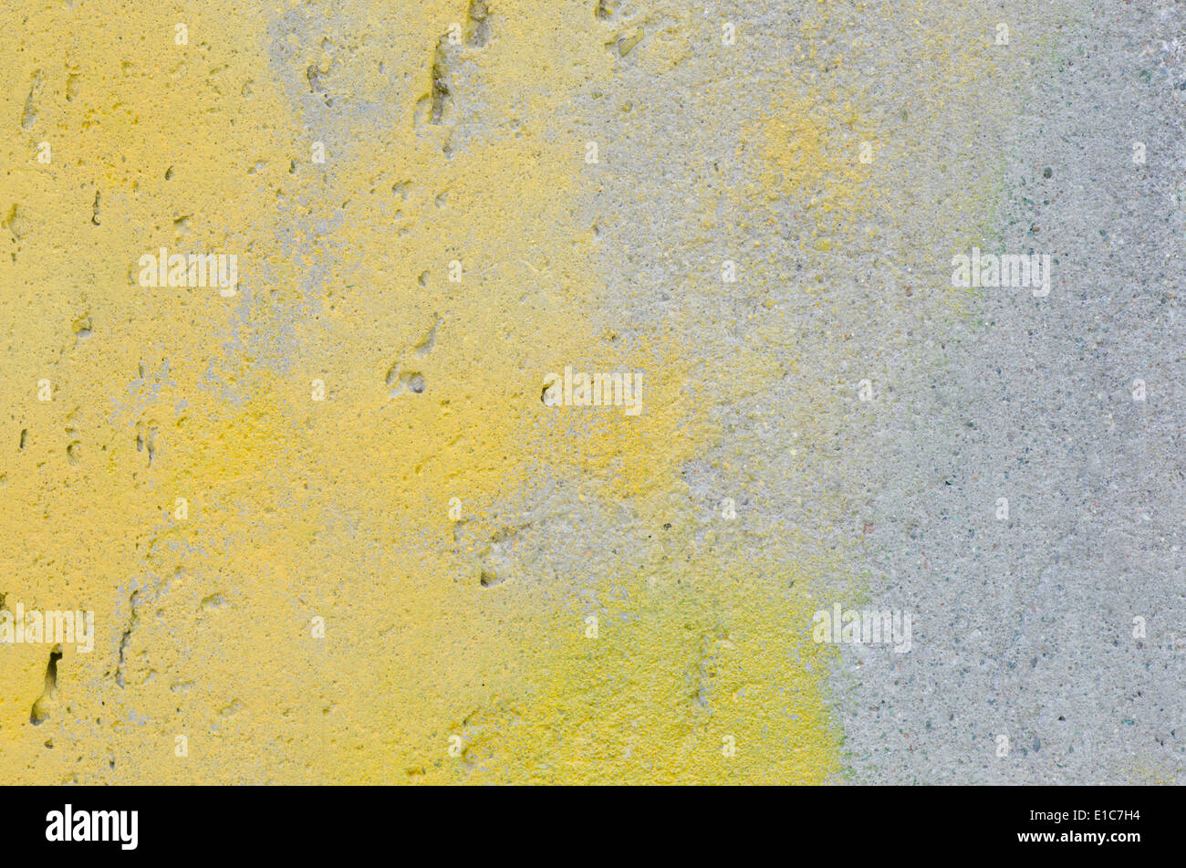 yellow plaster wall background texture Stock Photo - Alamy