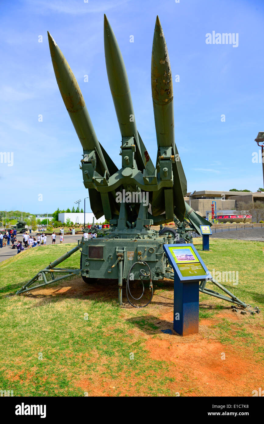 US Army Hawk Guided Missile Space and Rocket Center Huntsville Alabama ...