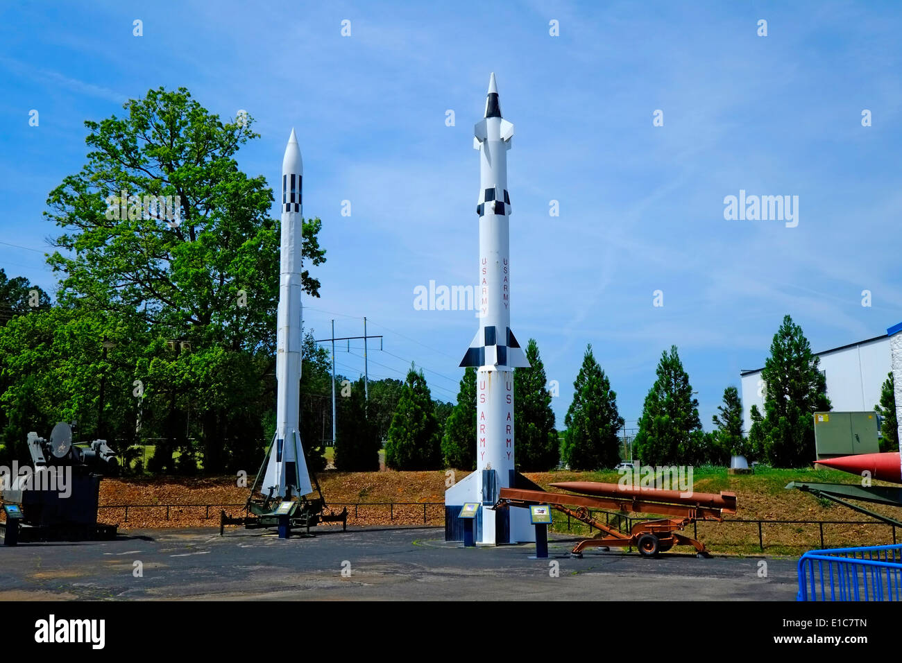 Missile Display US Space and Rocket Center Huntsville Alabama AL NASA ...