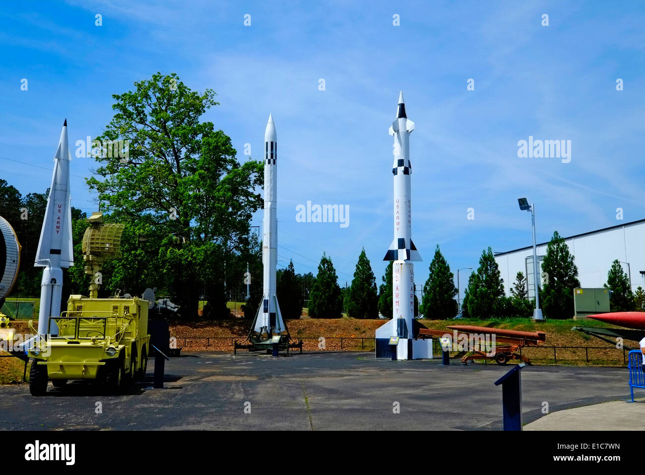 Missile Display US Space and Rocket Center Huntsville Alabama AL NASA ...
