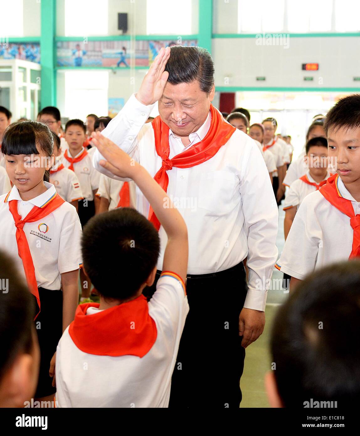 Beijing, China. 30th May, 2014. Chinese President Xi Jinping attends ...