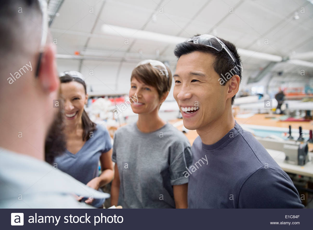 Chinese women workers in plant hi-res stock photography and images - Alamy