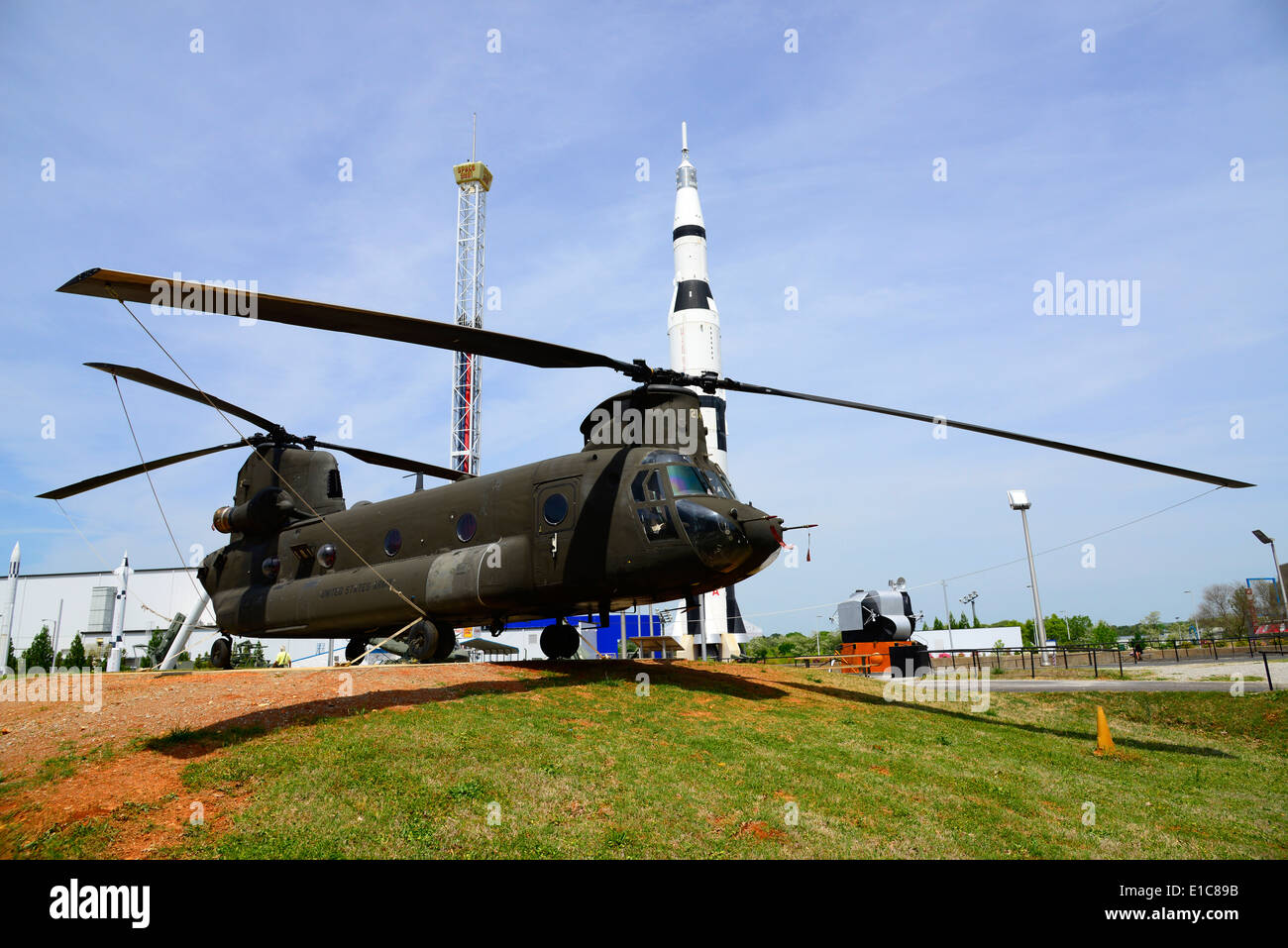 CH 47-D Chinook Helicopter US Space and Rocket Center Huntsville ...