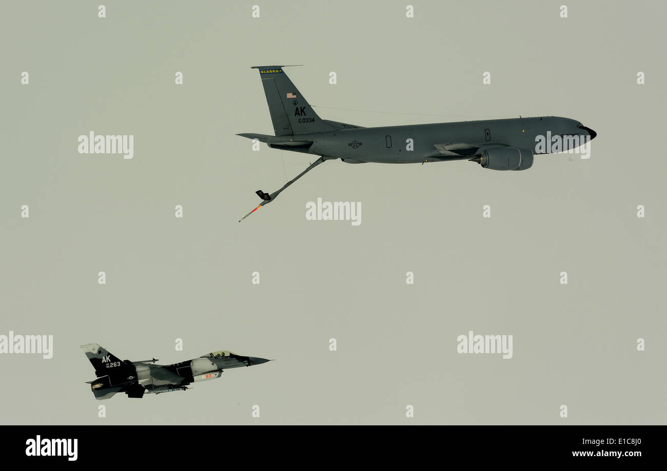 A U.S. Air Force F-16 Aggressor aircraft from the 18th Aggressor ...