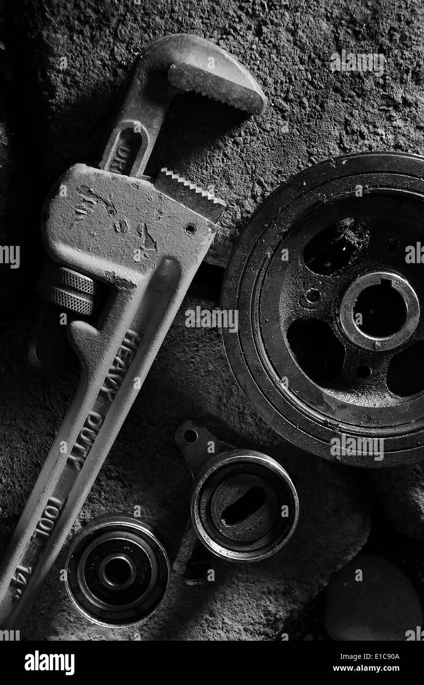 Fine art photo represent fighting spirit, to keep move on and handle ...