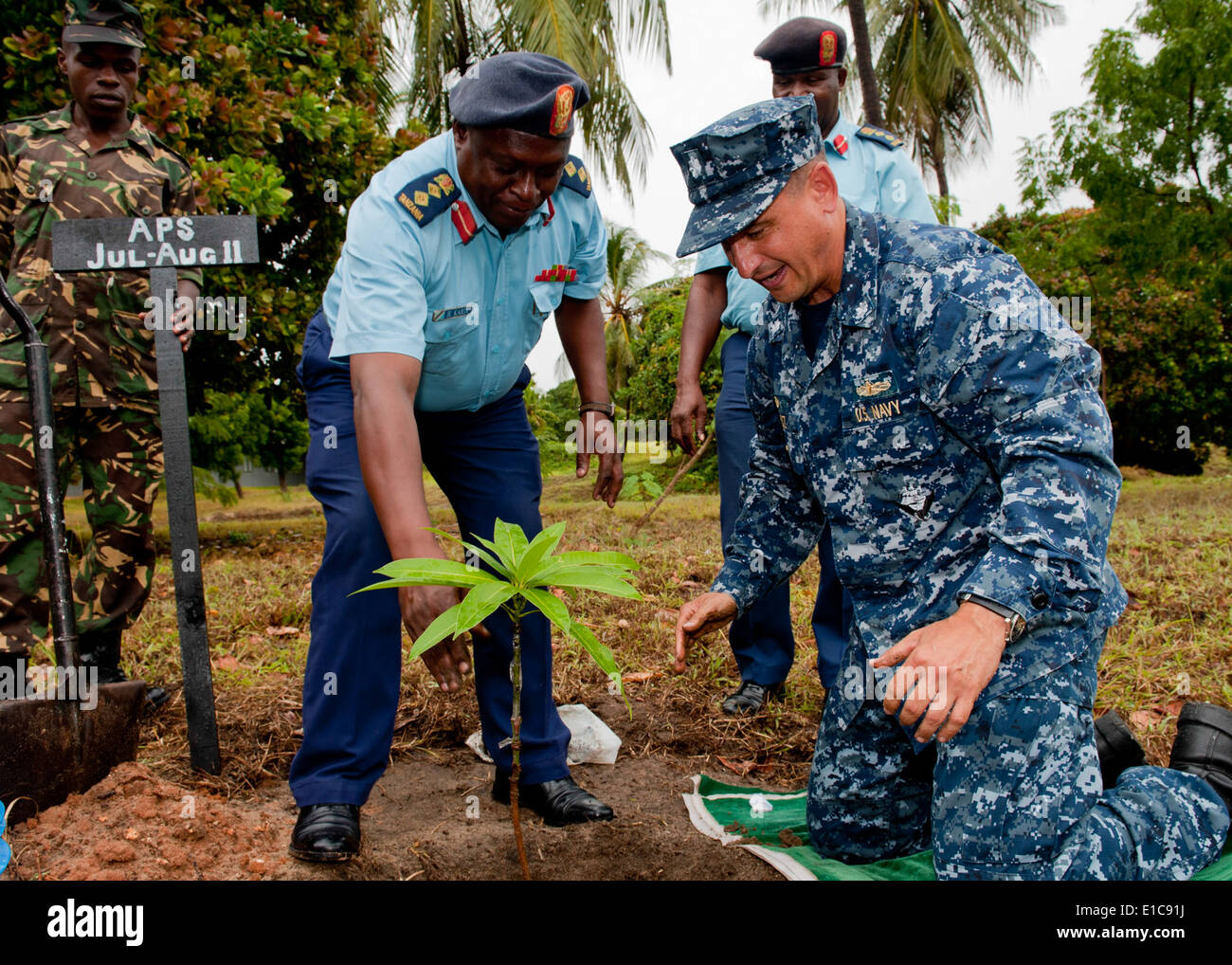 Tanzania navy hi-res stock photography and images - Alamy