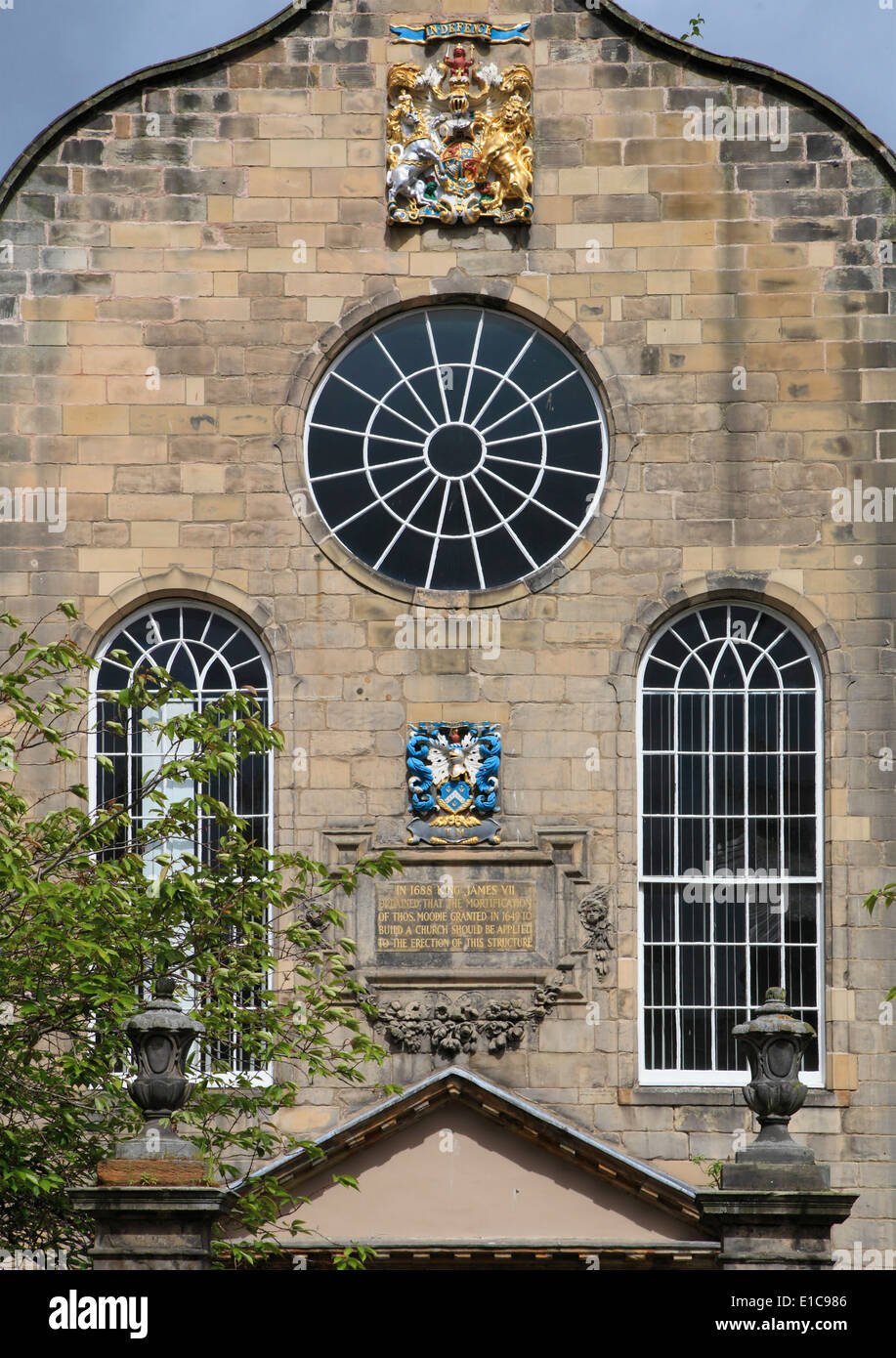 UK, Scotland, Edinburgh, Canongate Church Stock Photo - Alamy