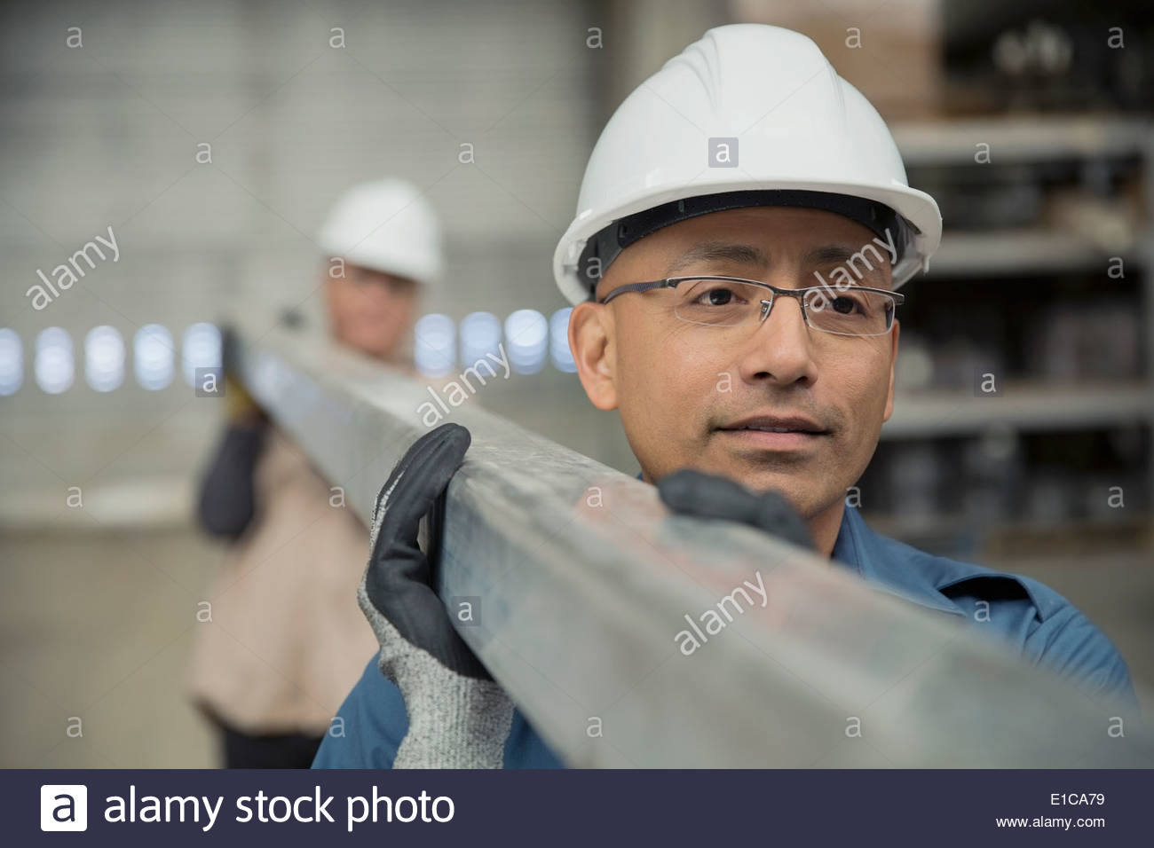 Blue steel beam hi-res stock photography and images - Alamy
