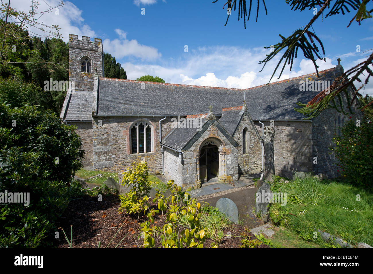 Mylor church hi-res stock photography and images - Alamy