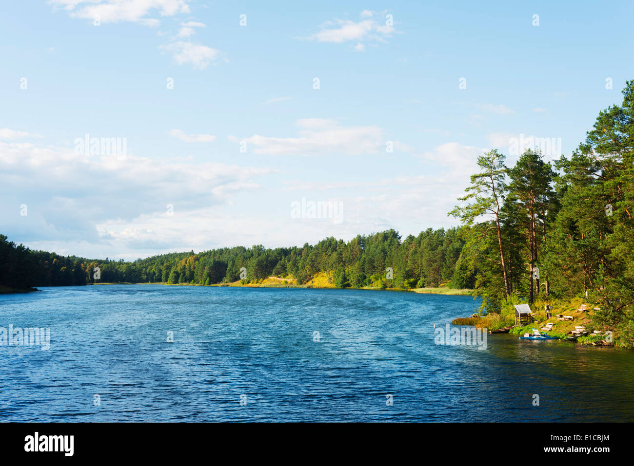 Europe, Poland, Wigry National Park, Lake Wigry Stock Photo - Alamy
