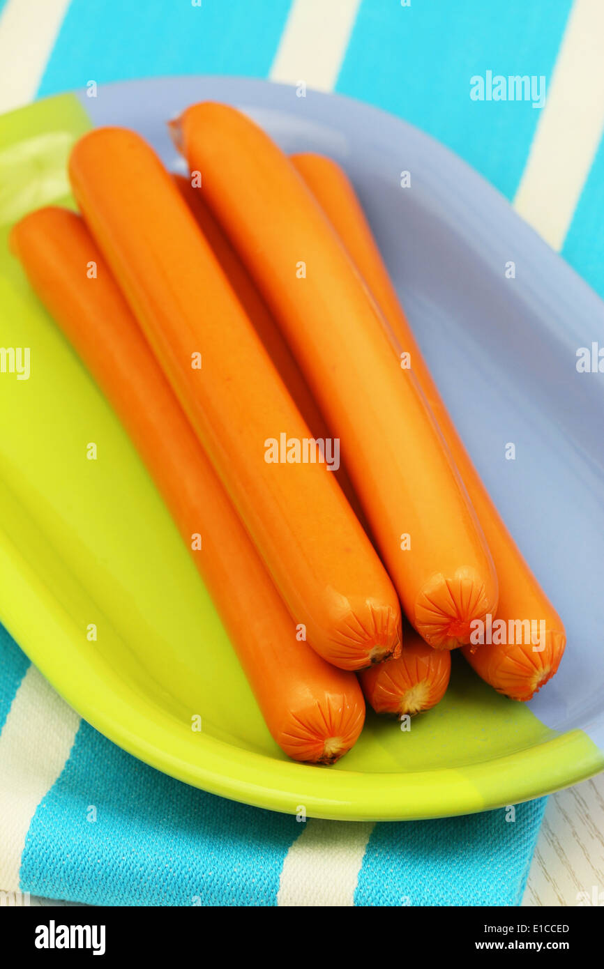 Frankfurter german sausages hi-res stock photography and images - Alamy