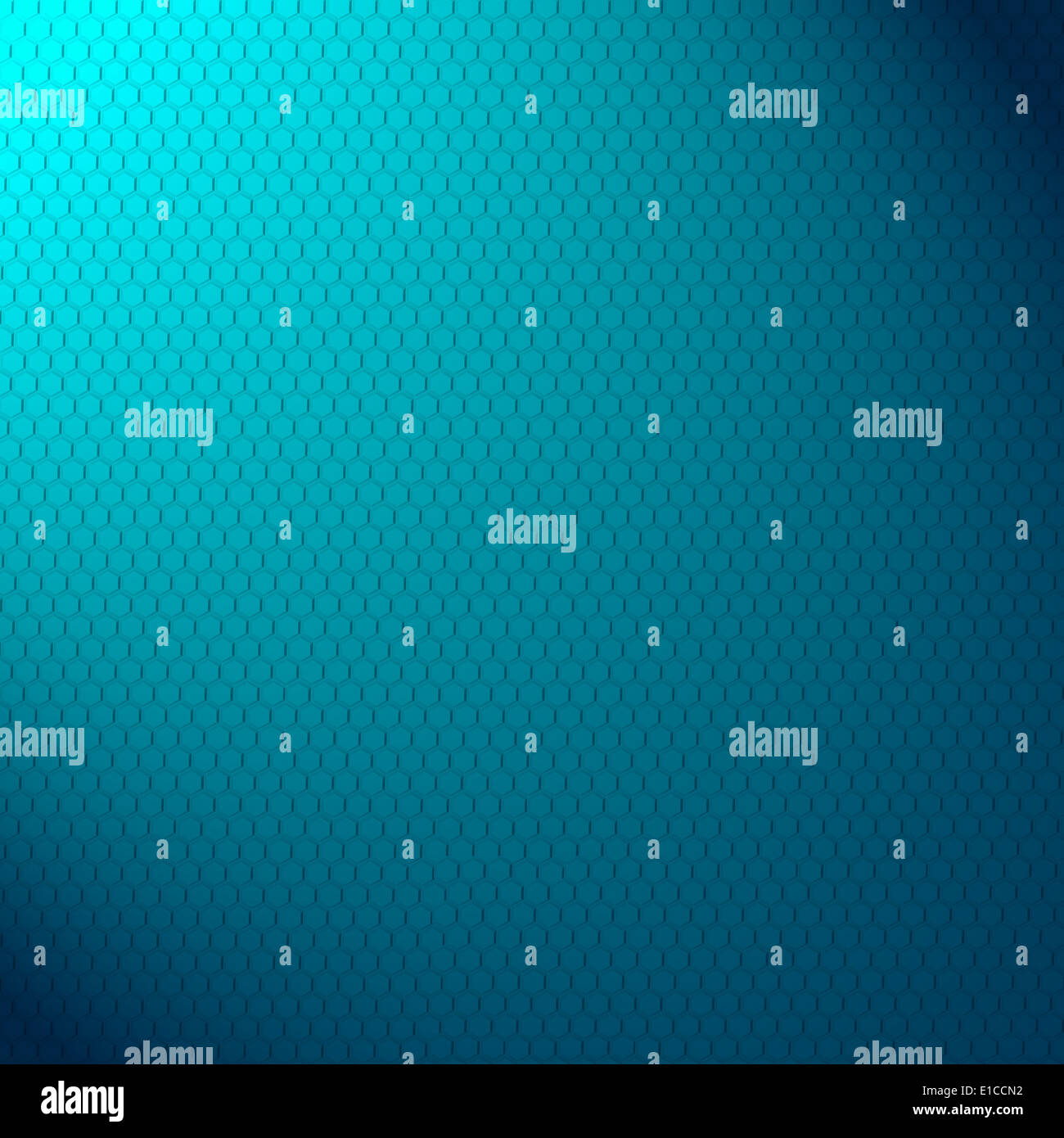 turquoise honeycomb background or hexagon abstract texture Stock Photo ...