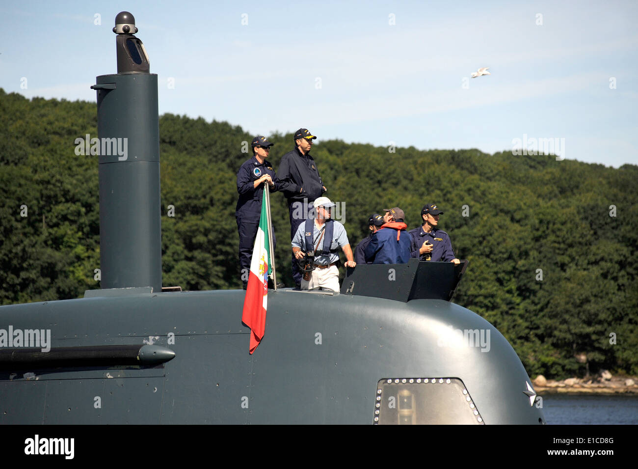 Naval submarine base new london hi-res stock photography and images - Alamy