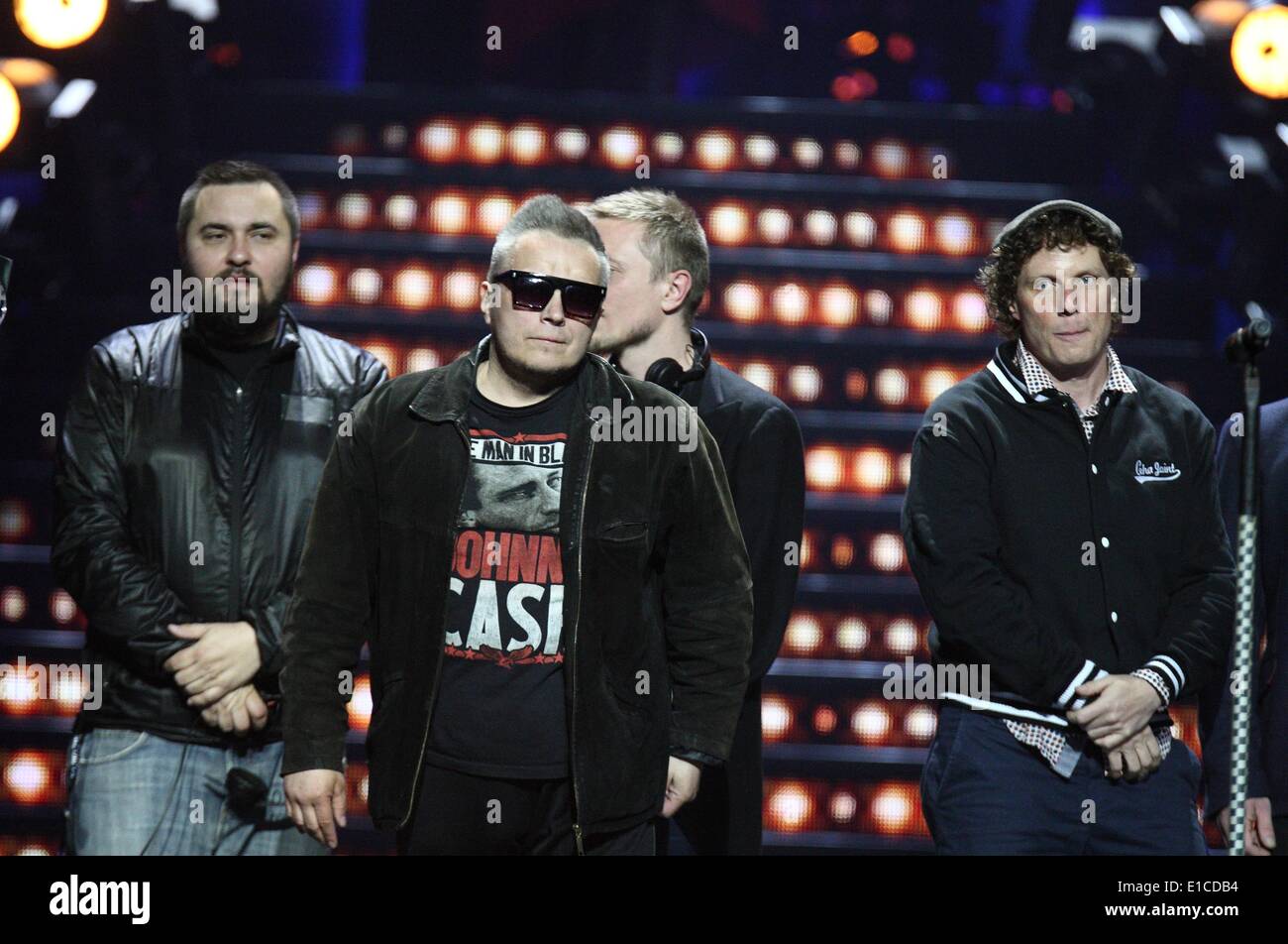 Sopot, Poland 30th, May 2014 Muniek Staszczyk and T-Love band perform ...