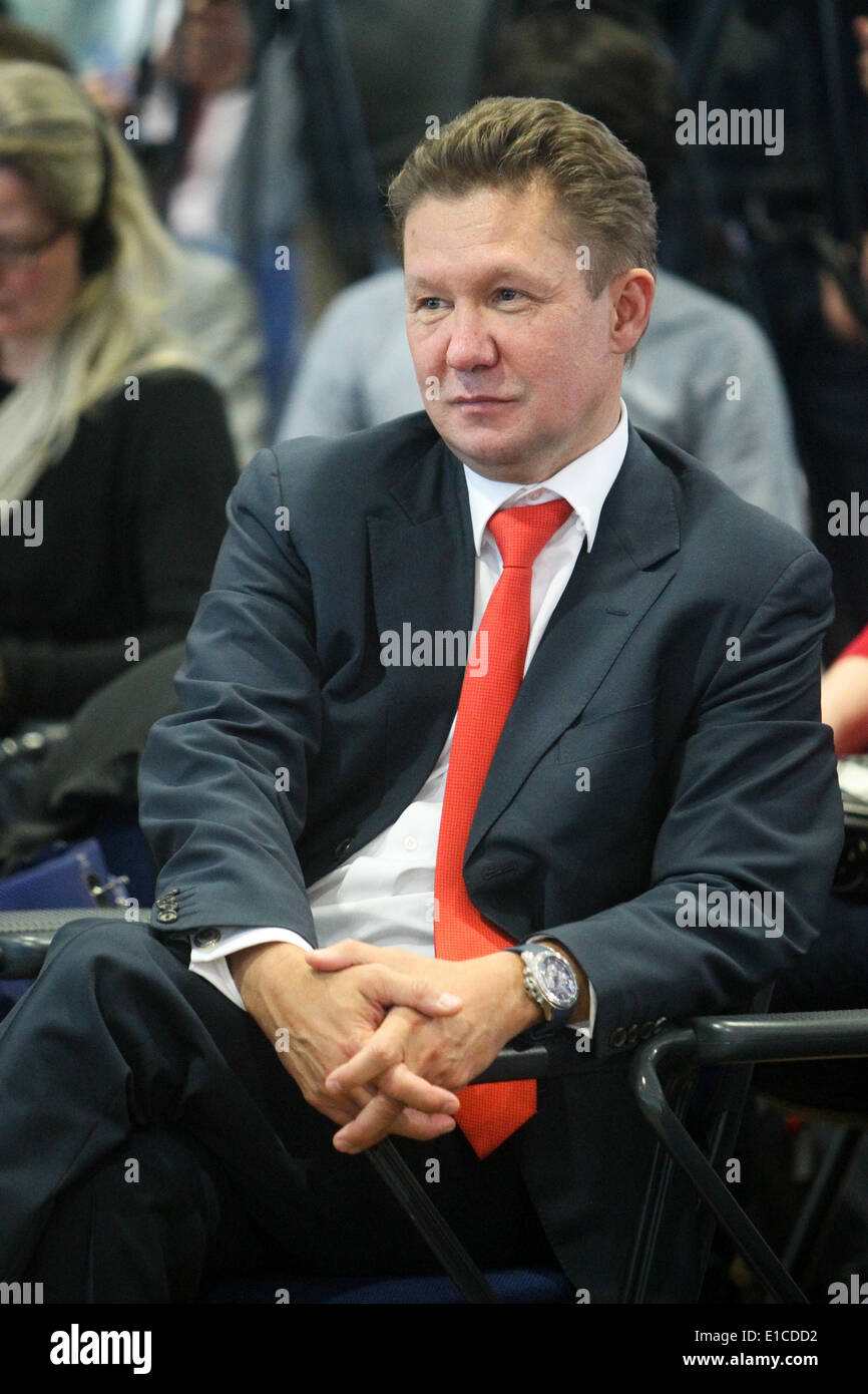 Berlin, Germany. 30th May, 2014. Alexey Miller, CEO of the Russian ...