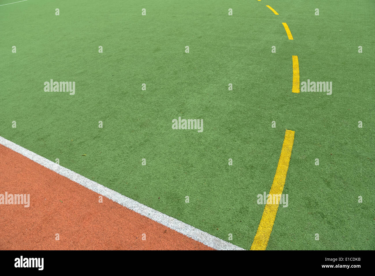 lines and stripes at green softball field Stock Photo - Alamy