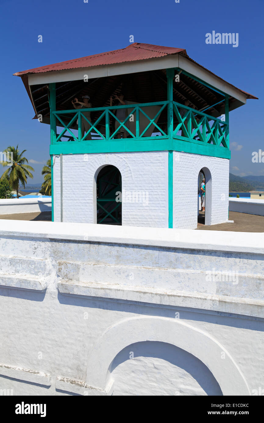Cellular Jail guard tower, Port Blair, Andaman Islands, India, Asia ...