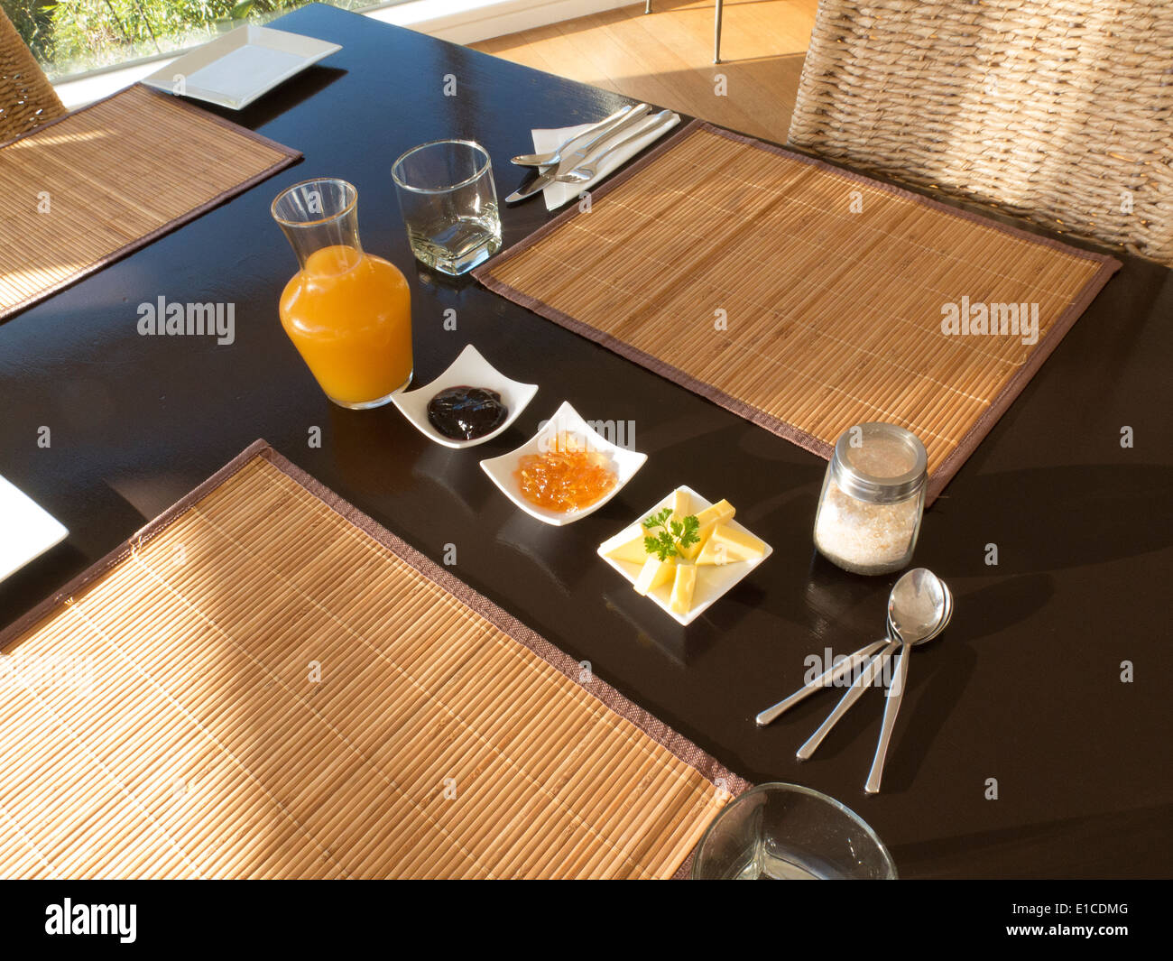 Breakfast Table Setting