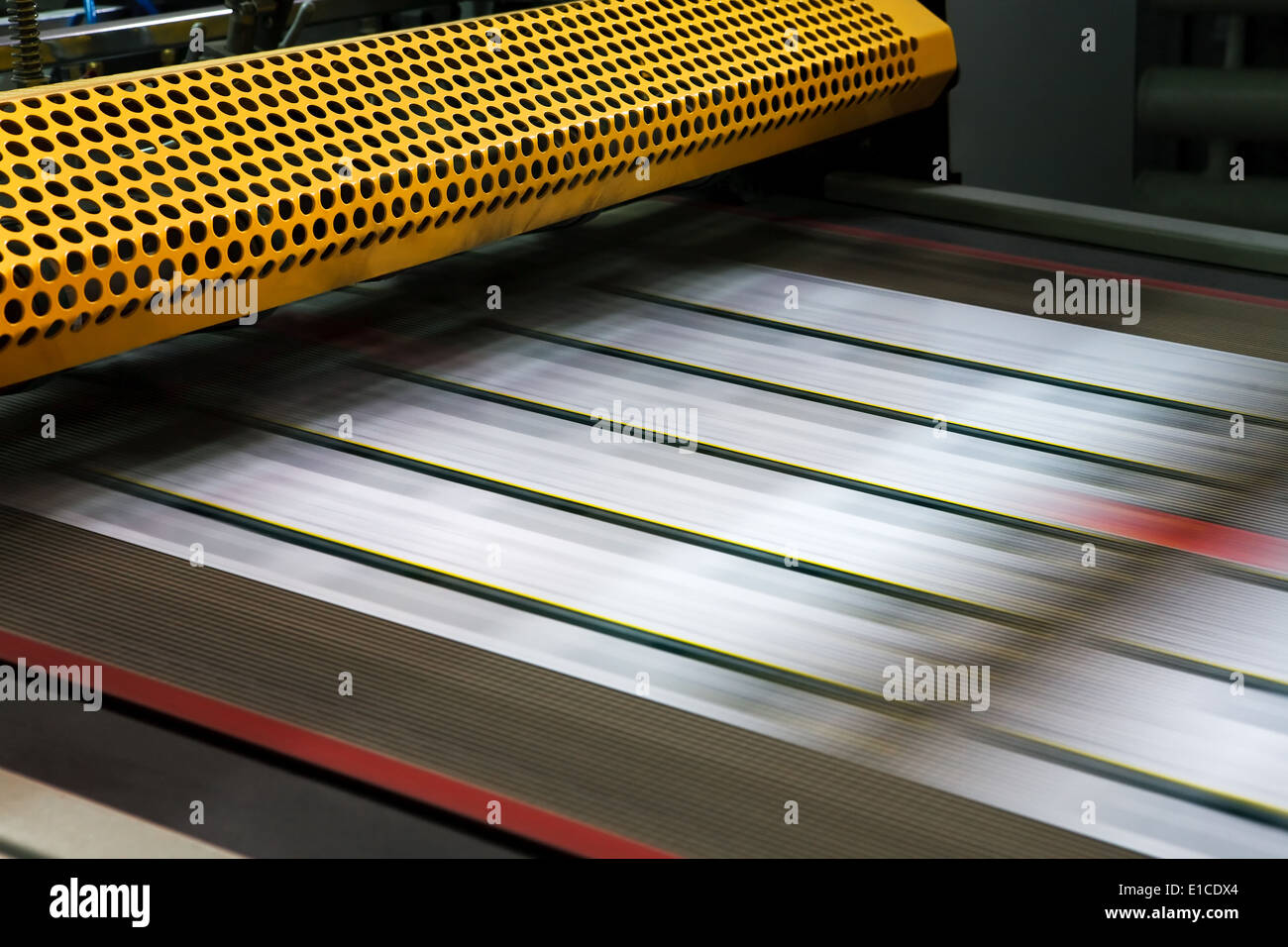 Polygraphic process in a modern printing house Stock Photo - Alamy