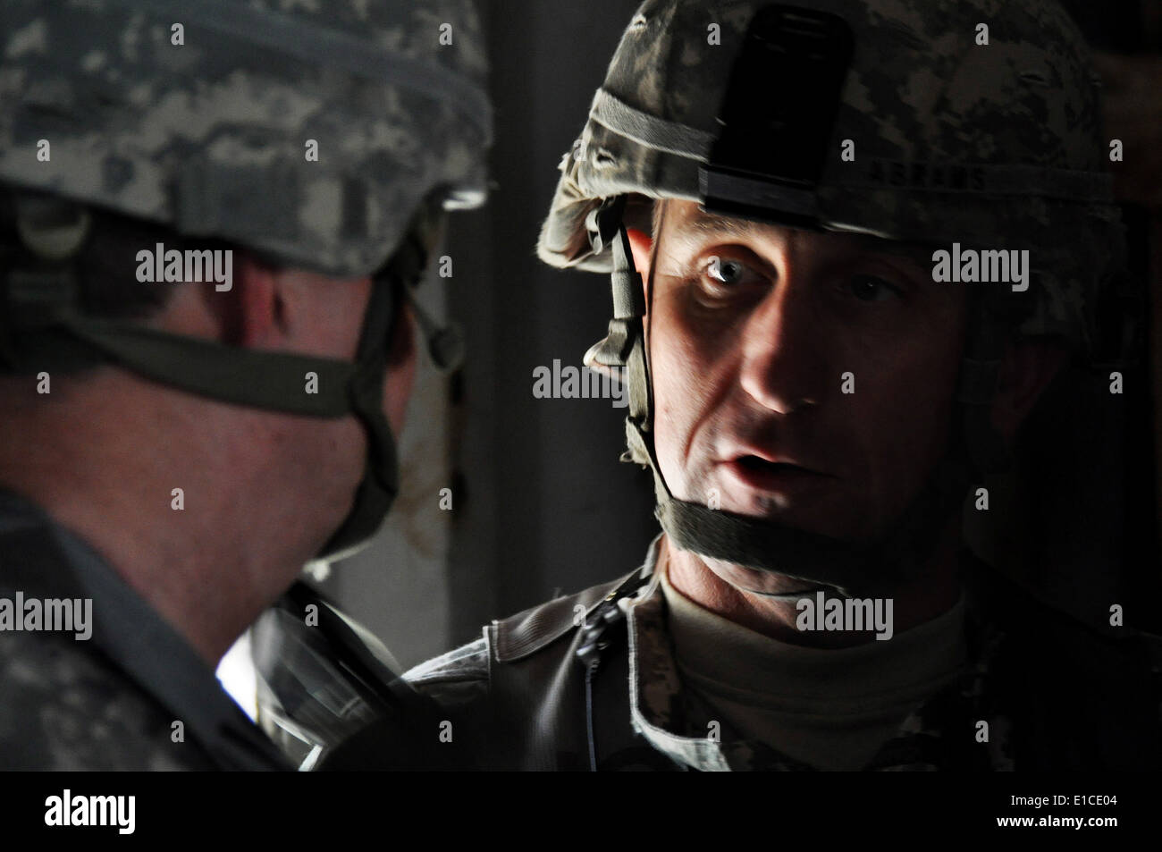 Brig. Gen. Robert B. Abrams, National Training Center commanding ...