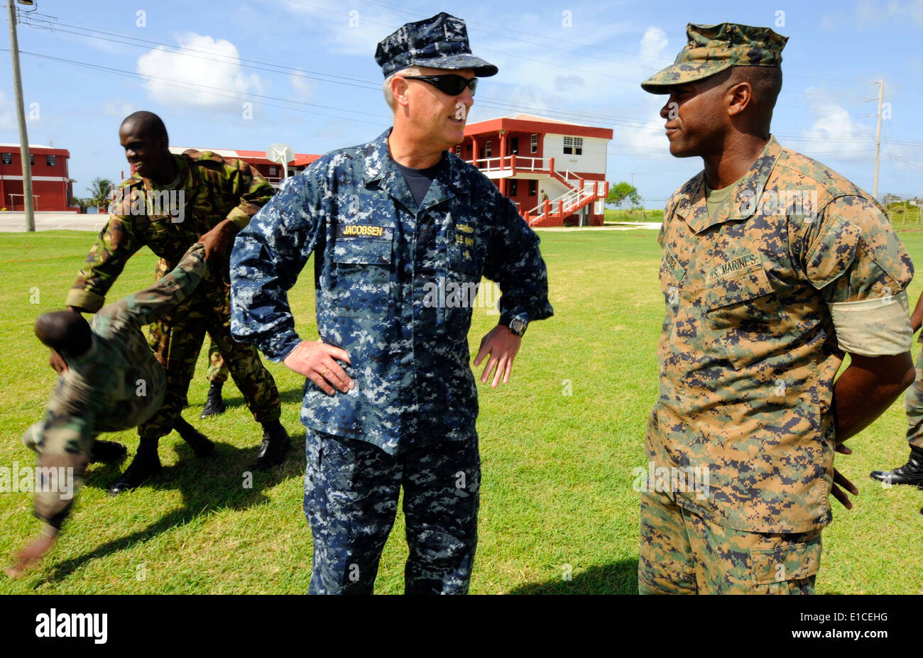 U.S. Navy Capt. Michael Jacobsen, the chief of staff of U.S. Naval ...