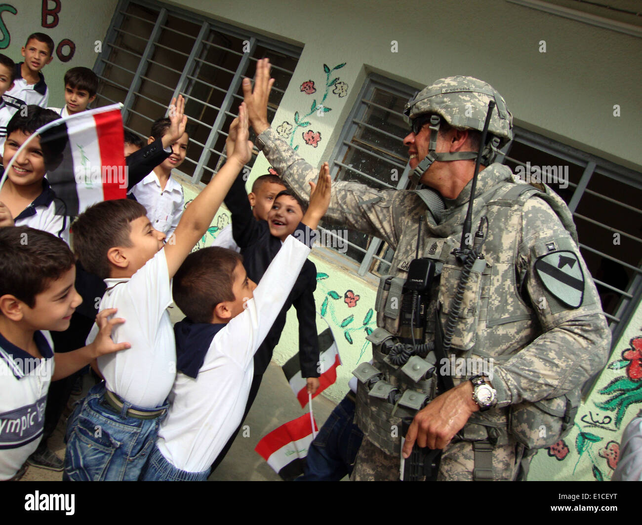 U.S. Army Sgt. Maj. Cannaballo, assigned to 6TH IA MTT (Military ...