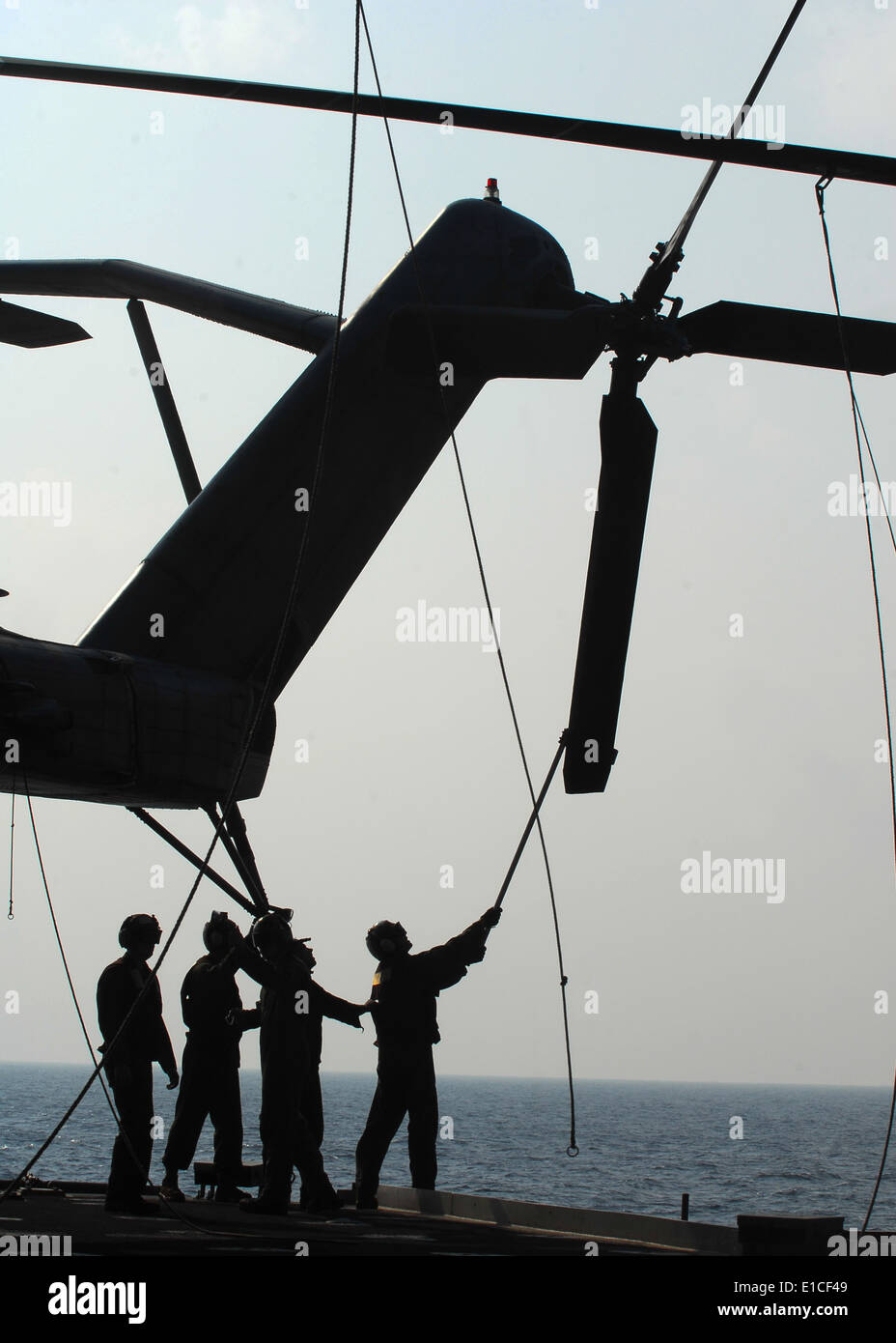U.S. Marines attached to the 31st Marine Expeditionary Unit embarked ...