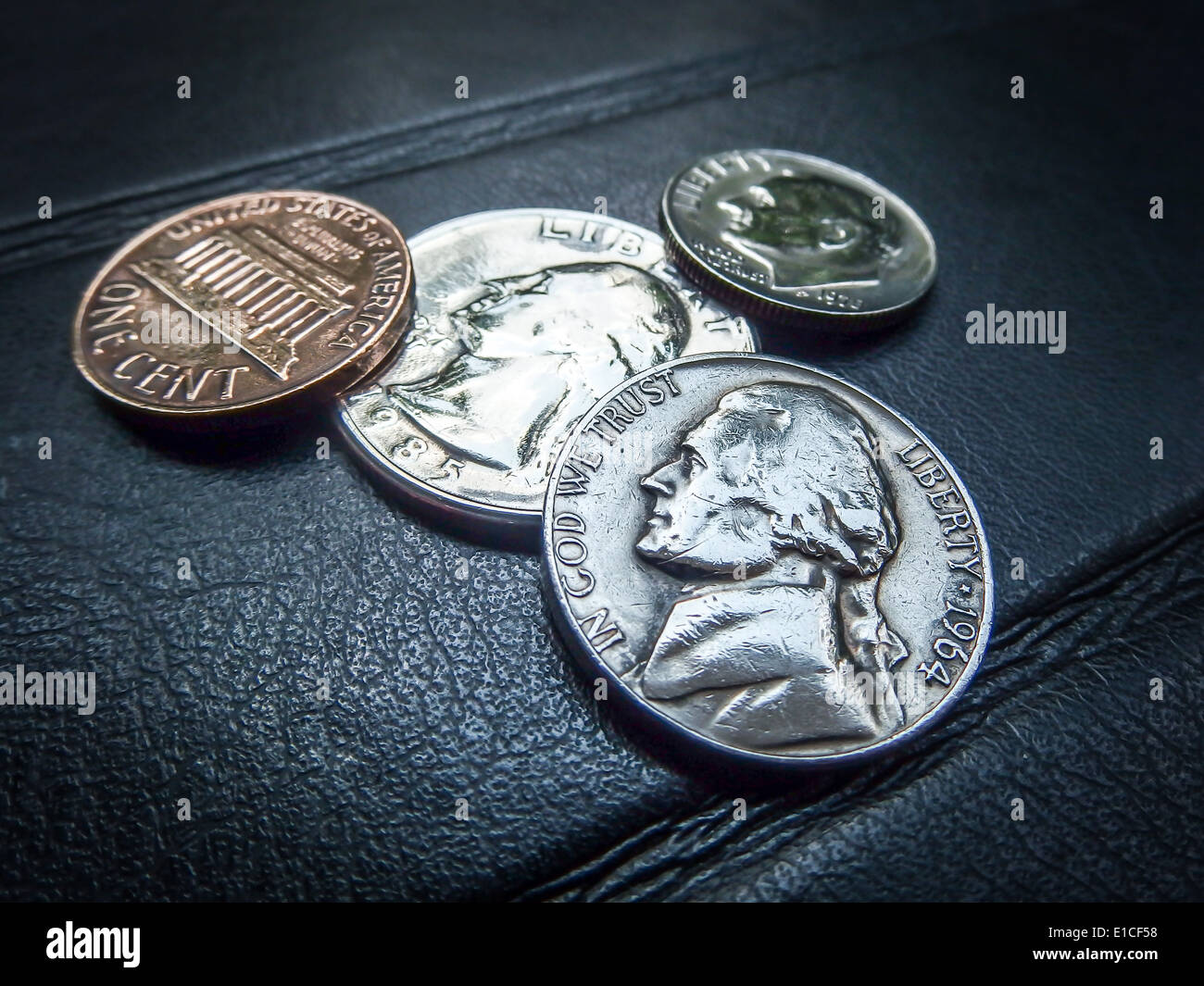 US Coins collection Stock Photo - Alamy