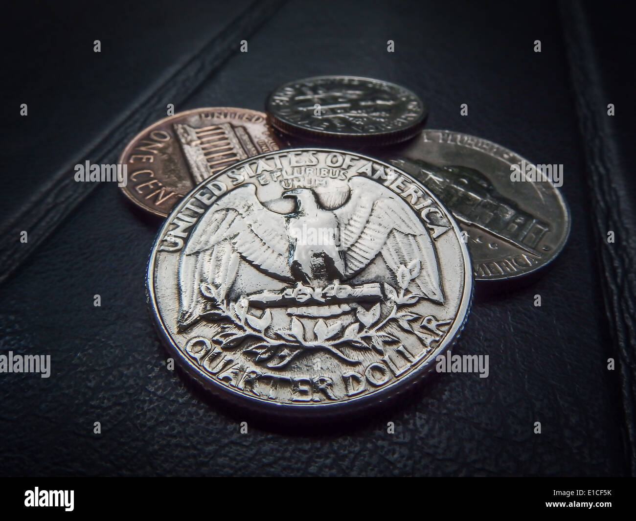 US Coins collection Stock Photo - Alamy