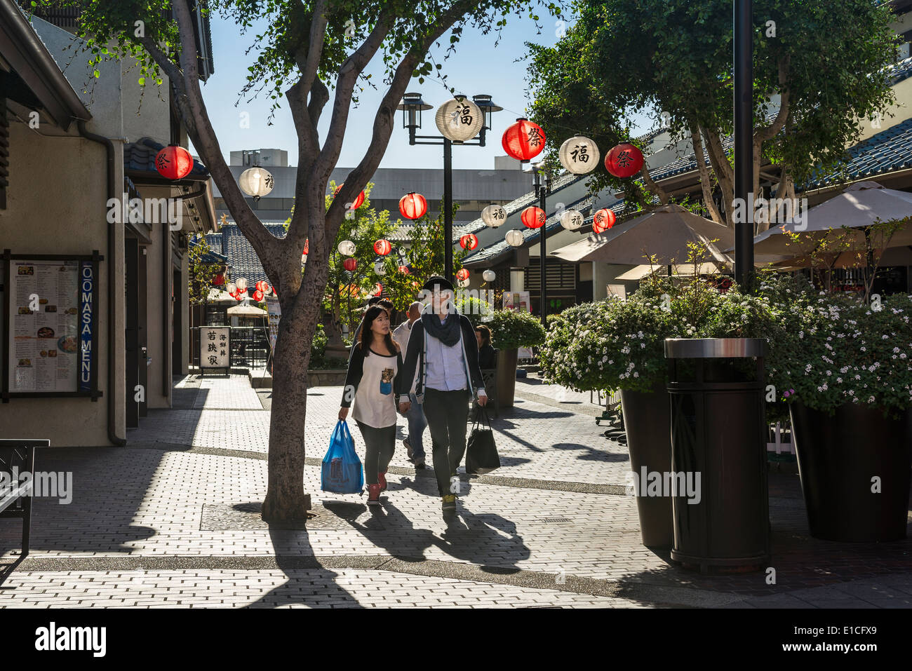 Little Tokyo located in downtown Los Angeles Stock Photo - Alamy