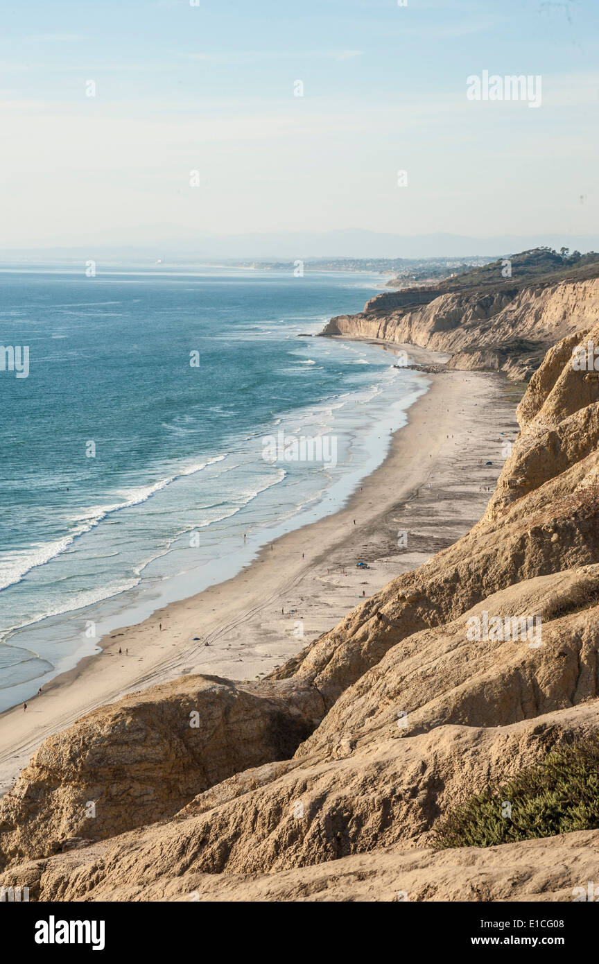 Cliffs above Black's Beach at La Jolla, California Stock Photo - Alamy