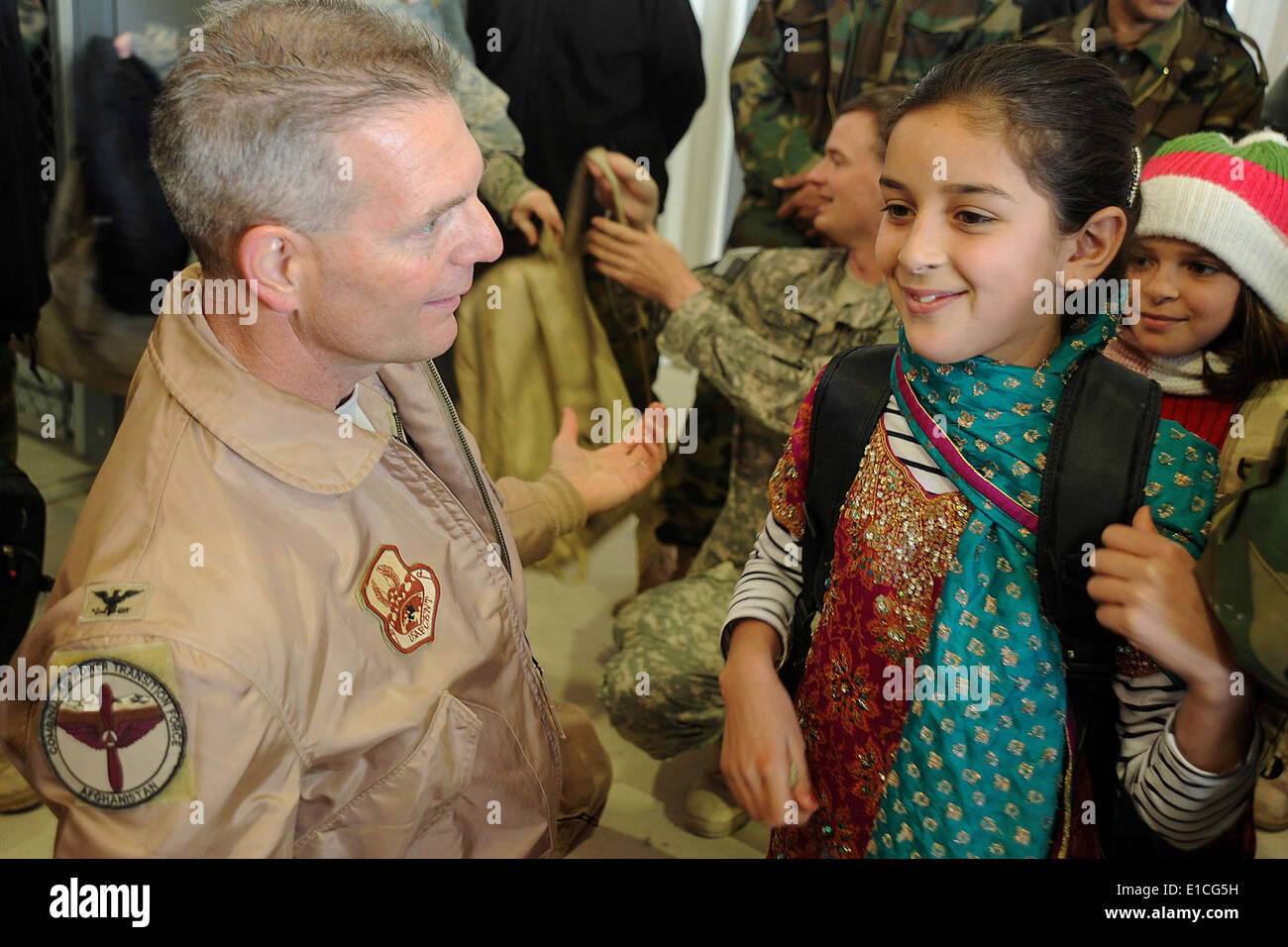 U.S. Air Force Col. Mark Nichols, the commander of the 738th Air ...
