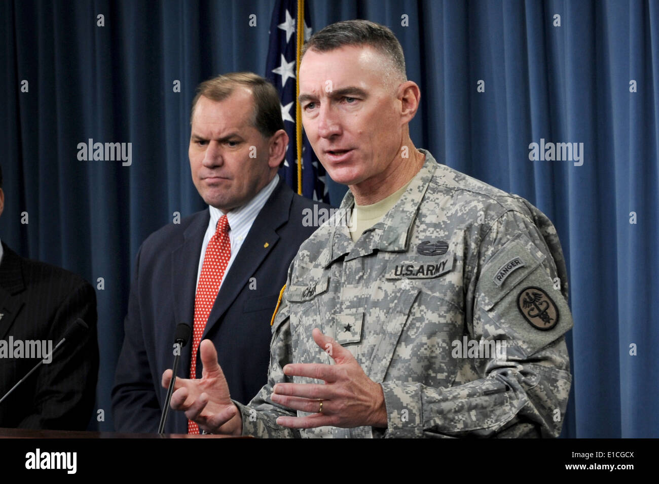 U.S. Army Brig. Gen. Gary Cheek, the assistant surgeon general for ...