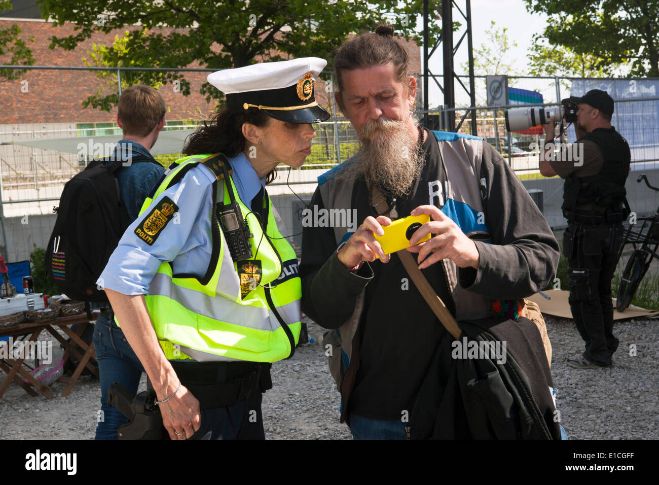 Danish security police hi-res stock photography and images - Alamy