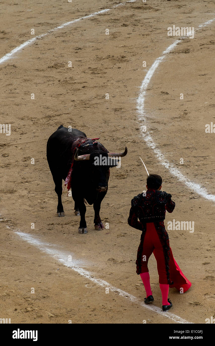 Bullfighter in las ventas bullring hi-res stock photography and images ...