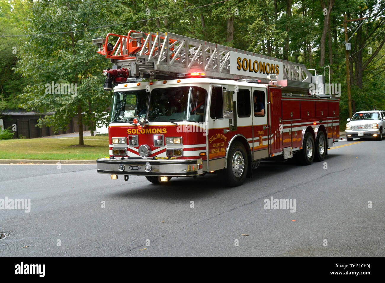 Ladder on truck hi-res stock photography and images - Alamy