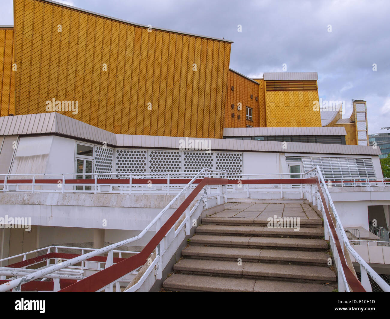 The Berliner Philharmonie concert hall in Berlin Germany Stock Photo ...