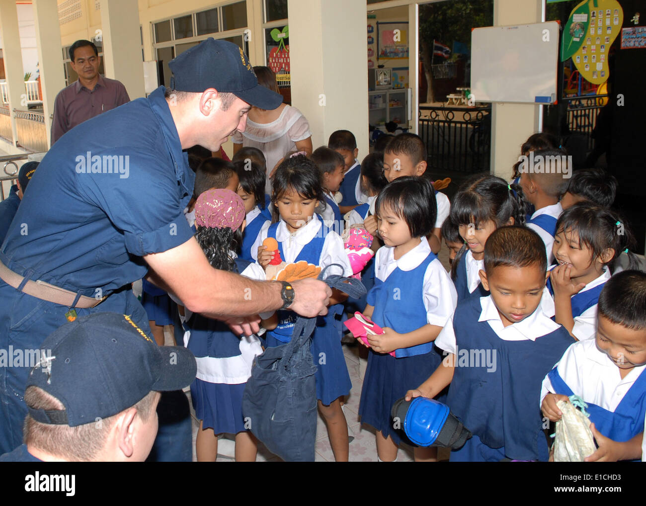 U.S. Navy Lt. jg Jonathan Greenwald, the training officer assigned to ...