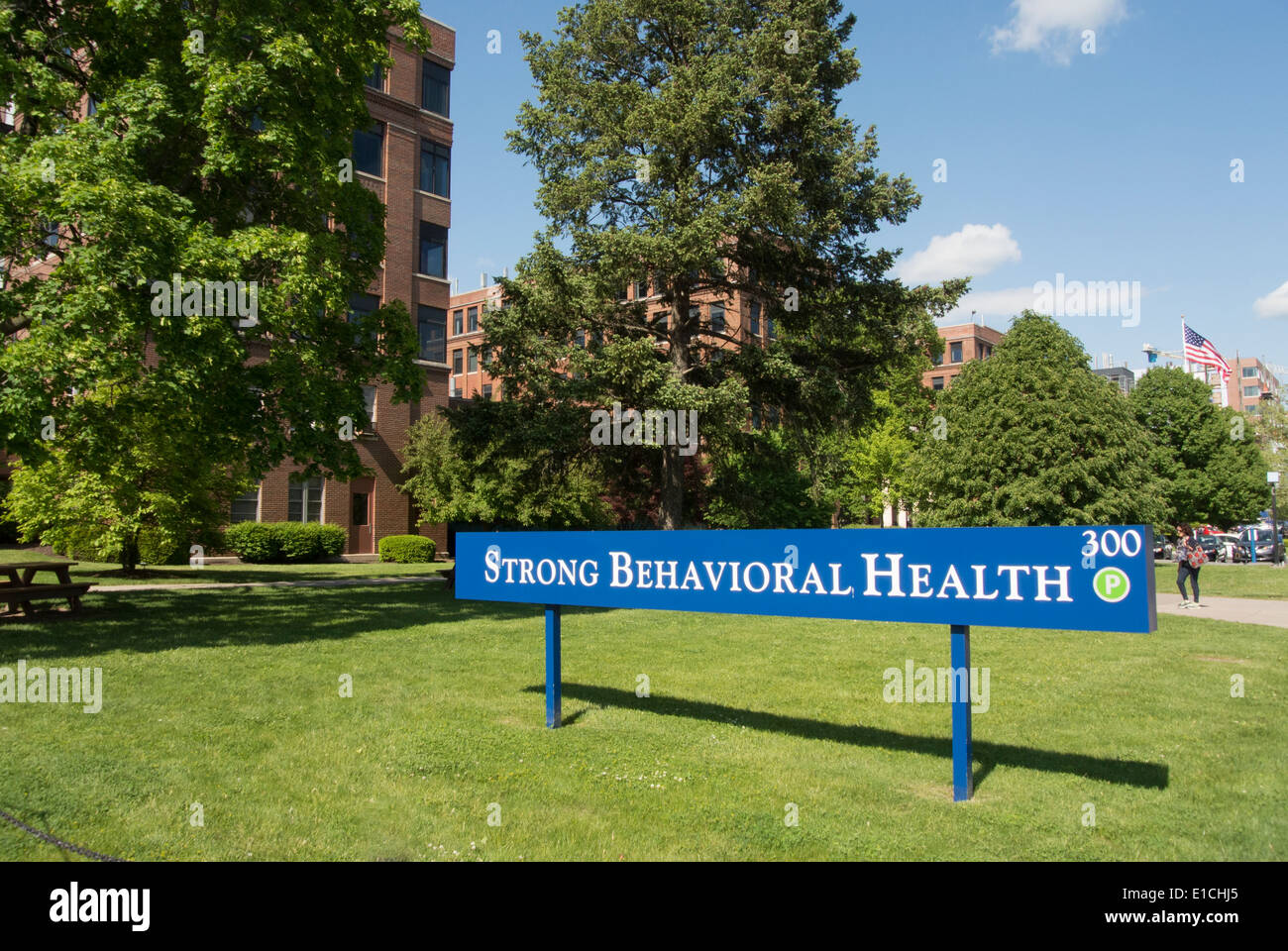 Strong Memorial Hospital sign Stock Photo - Alamy