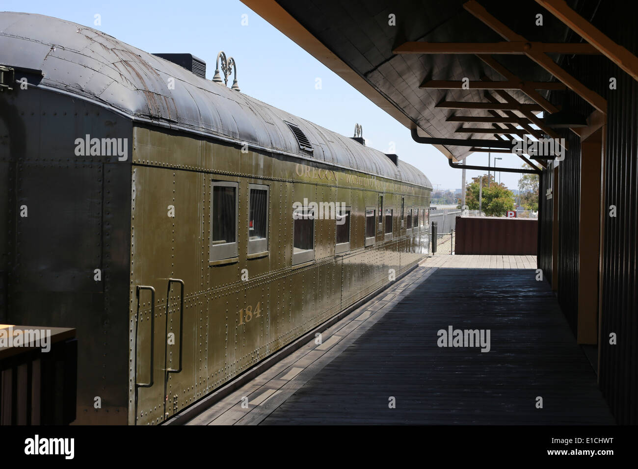 Santa Clara Train Depot Stock Photo - Alamy