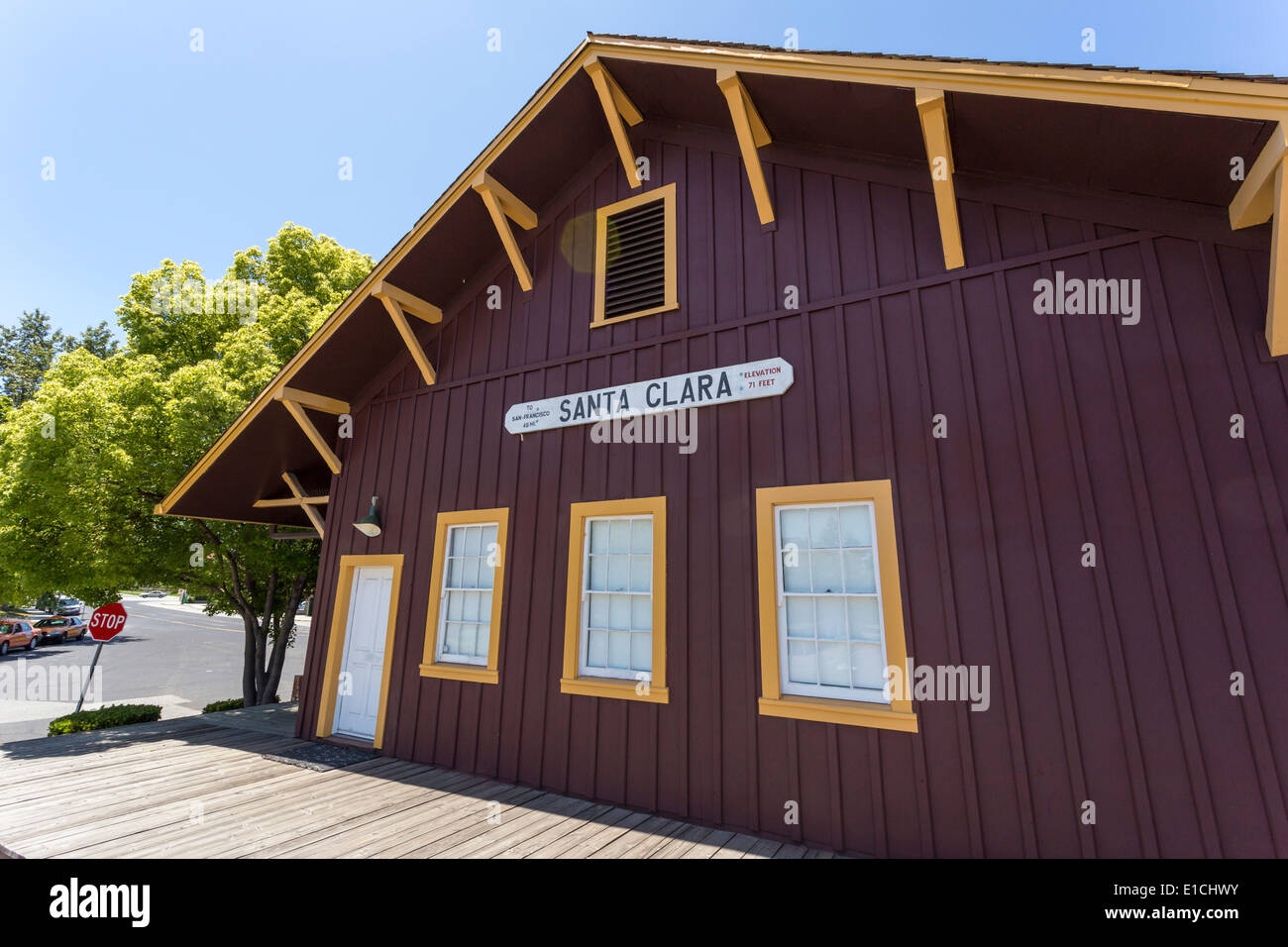 Santa Clara Train Depot Stock Photo - Alamy Santa Clara Train Depot Stock Photo - Alamy