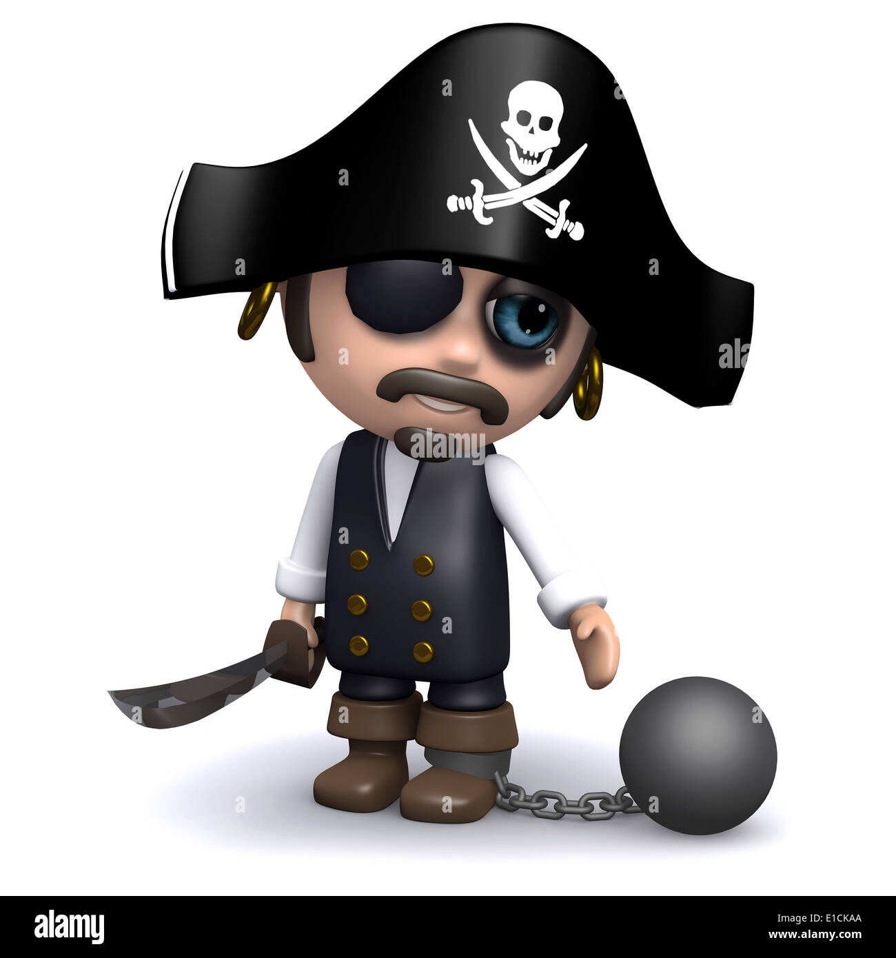 Chained character hi-res stock photography and images - Alamy