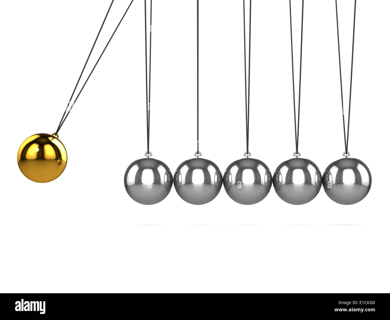 Ball energy physics kinetic hi-res stock photography and images - Alamy