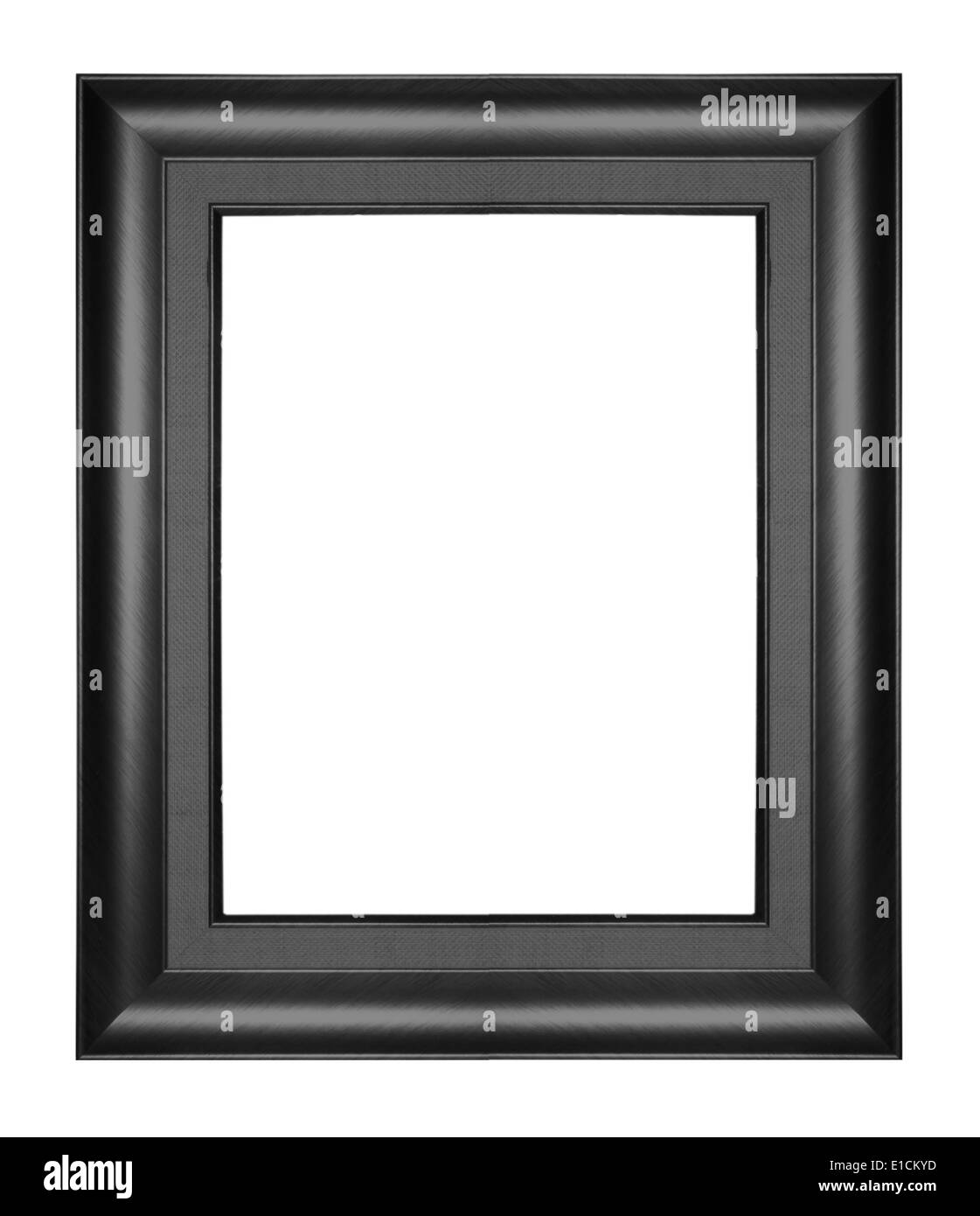 Antique black frame isolated on white background Stock Photo - Alamy