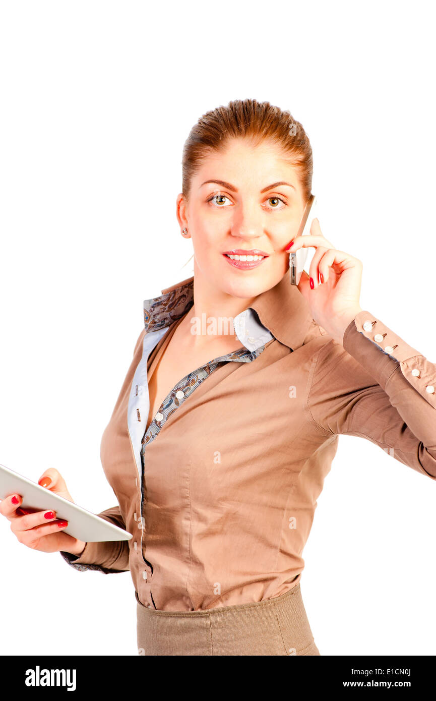 Face successful woman manager hi-res stock photography and images - Alamy