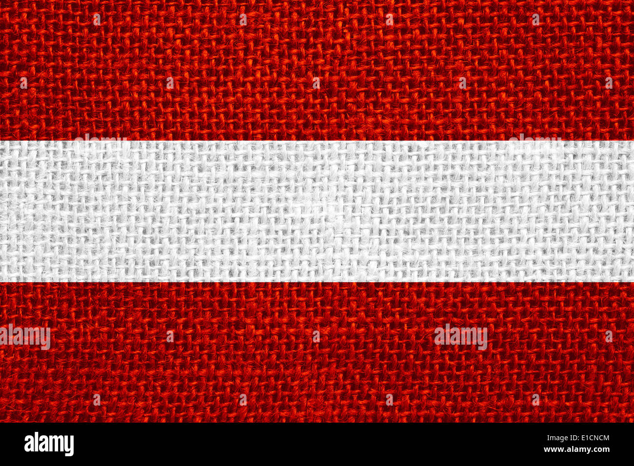 flag of Austria or Austrian banner on linen background Stock Photo - Alamy
