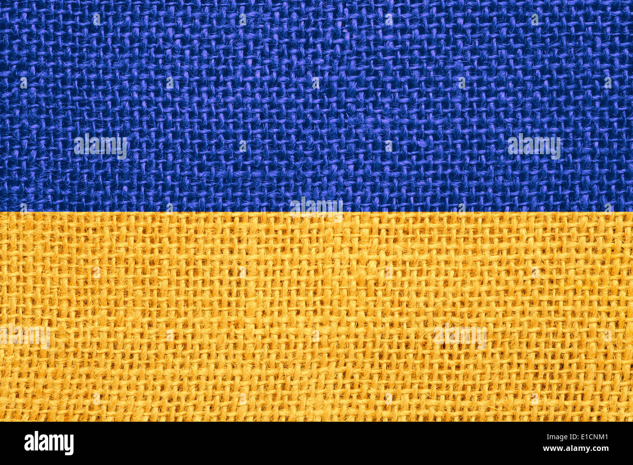 Ukrainian flag canvas hi-res stock photography and images - Alamy